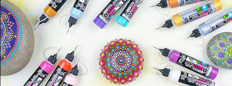 3D Liquid Bead Paint Metallic 40 Cc Dot Mandaladiy | Etsy