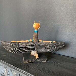 EGYPTIAN GODDESS ISIS Statue Sculpture 12.6", Goodies Lady, Decor , Art ...