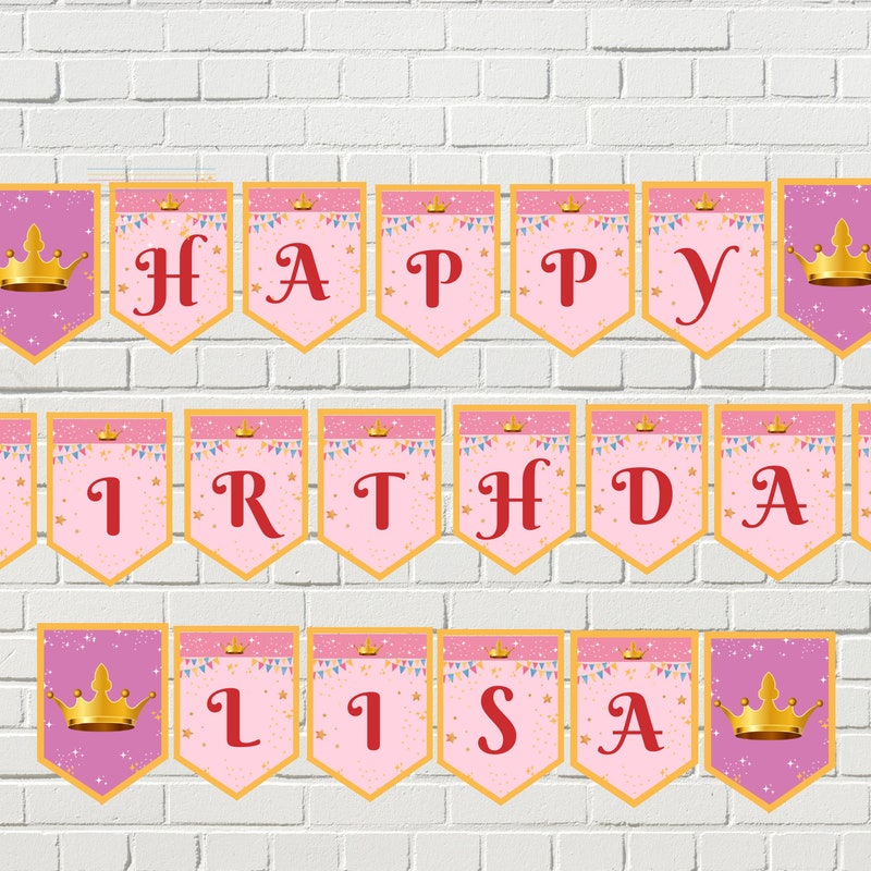 Princess Banners - Etsy