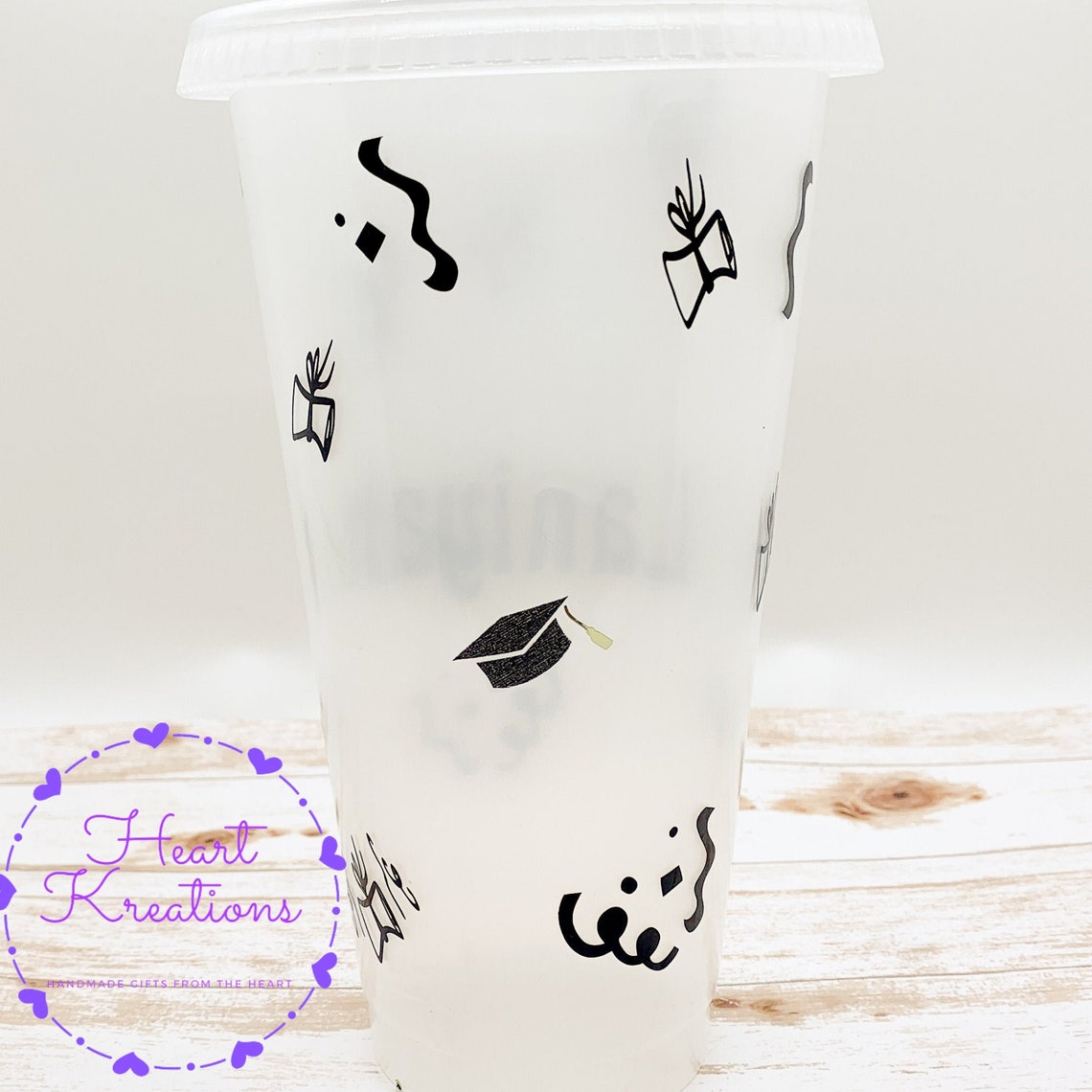 Custom Graduation Cup Graduation Cup 24oz Cup | Etsy