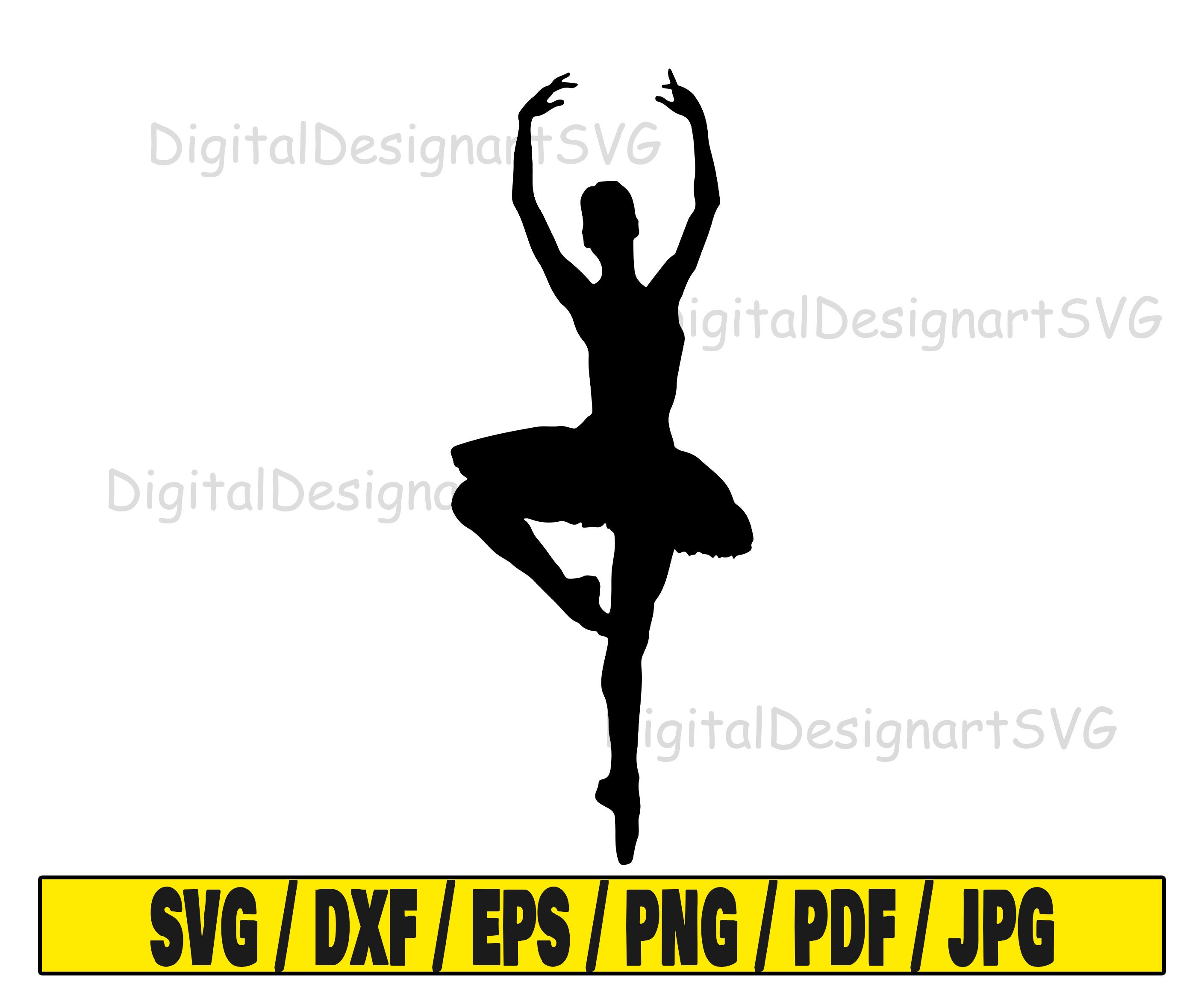 Ballet Svg, Ballerina Svg, Dancing Svg, Dance Svg, Zumba Svg, Ballet ...
