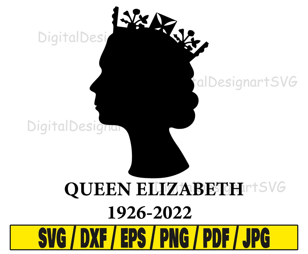Queen Elizabeth Svg, Queen Svg Cut File, Elizabeth Clipart, Svg Cut ...
