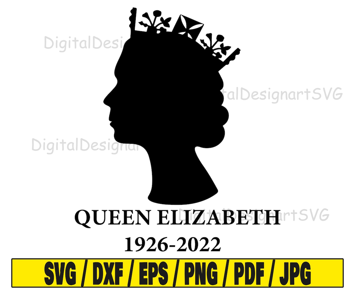 Queen Elizabeth Svg Queen Svg Cut File Elizabeth Clipart - Etsy