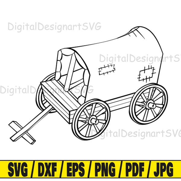 Stagecoach Svg - Etsy