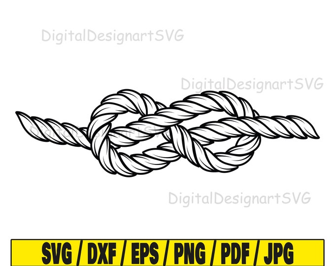 Rope Svg Ropes Svg Cut File Silhouette Clipart Svg Cut File - Etsy