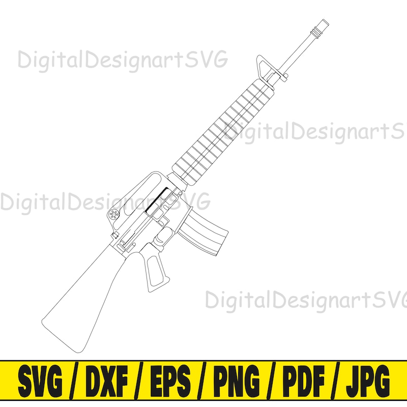 M16 Rifle - Etsy