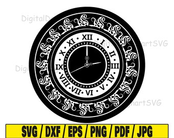 Roman Numbers Dxf - Etsy