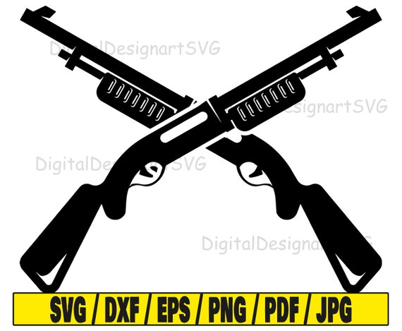 Shotgun Svg Gun Svg Cut File Hunting Clipart Svg Cut File - Etsy Canada