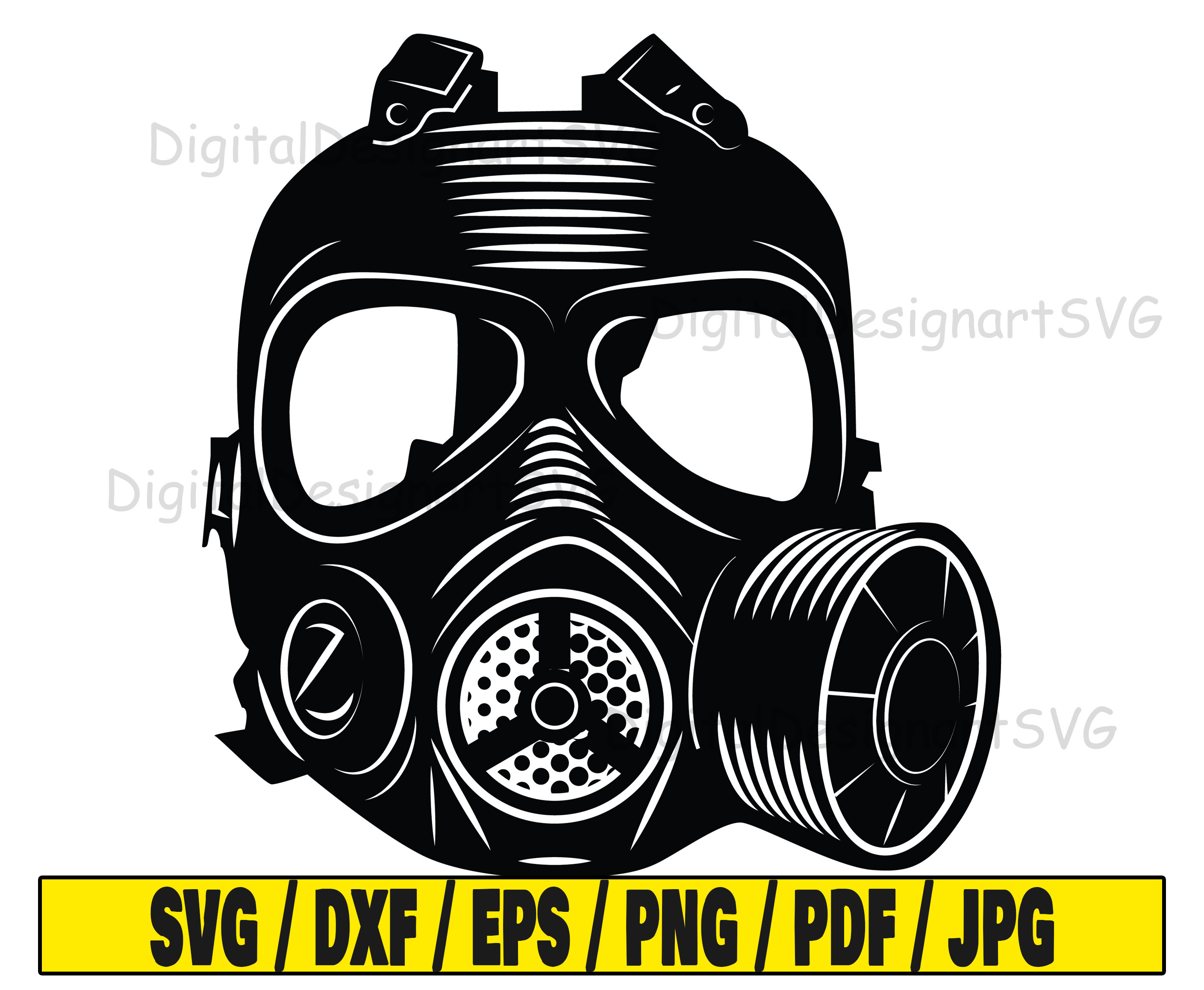 Gas Mask Svg Masked Svg Gas Svg Mask Svg - Etsy Canada
