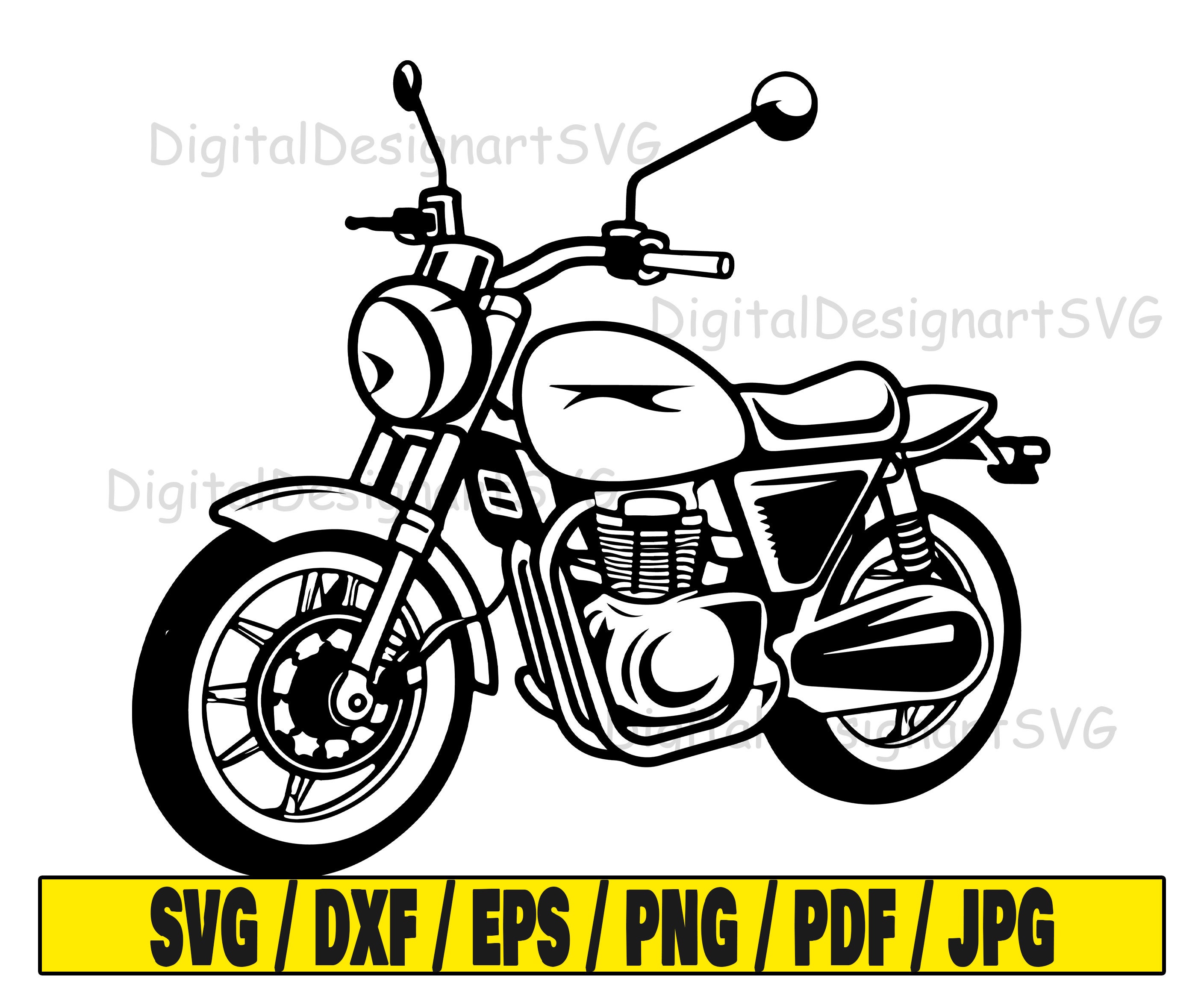 Motorbike Svg Motorcycle Svg Bike Svg Retro Svg Svg - Etsy