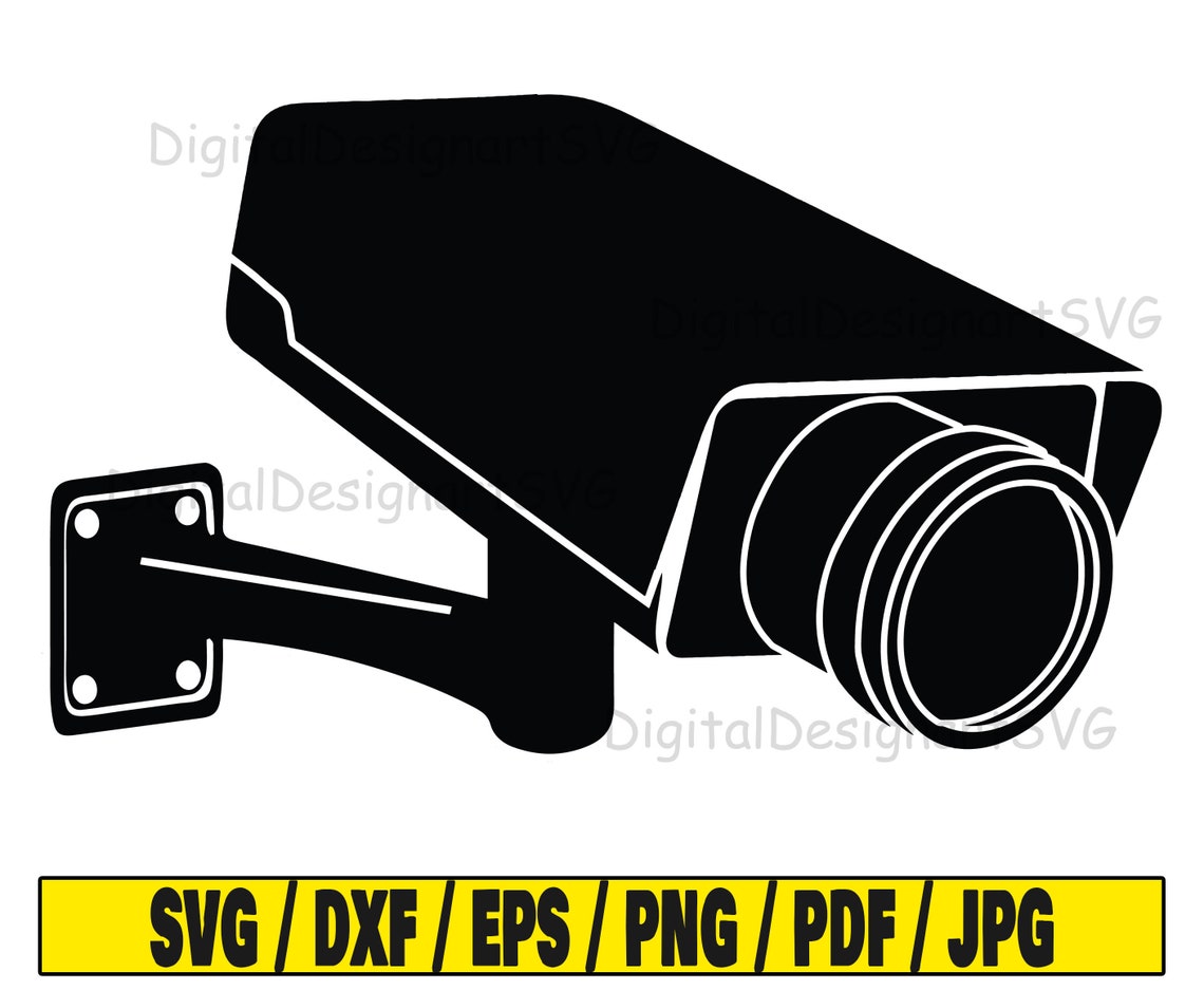 Security Camera Svg Security Svg Camera Svg Cam Svg - Etsy