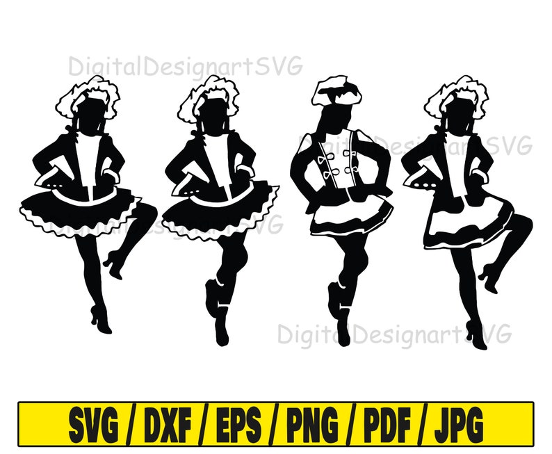 Dancing Women Svg, Dancing Svg, Women Svg, Woman Svg, Dance Svg ...
