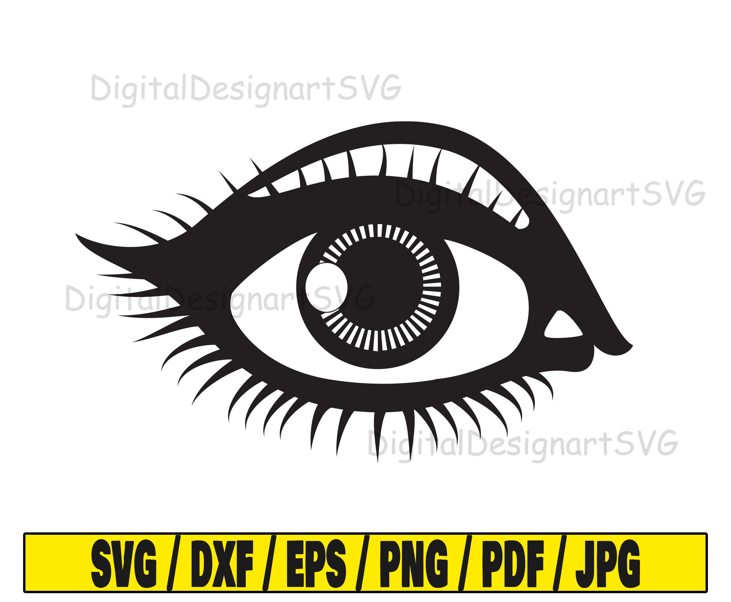 Human Eye Svg, Eye Svg, Beautiful Svg, Eyes Cut File Svg, Cricut Cut ...