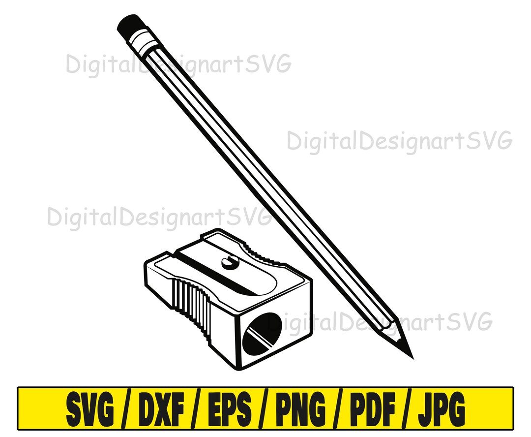 Pencil Sharpener Svg, Pencil Svg, Sharpener Svg, Study Svg, School Svg ...