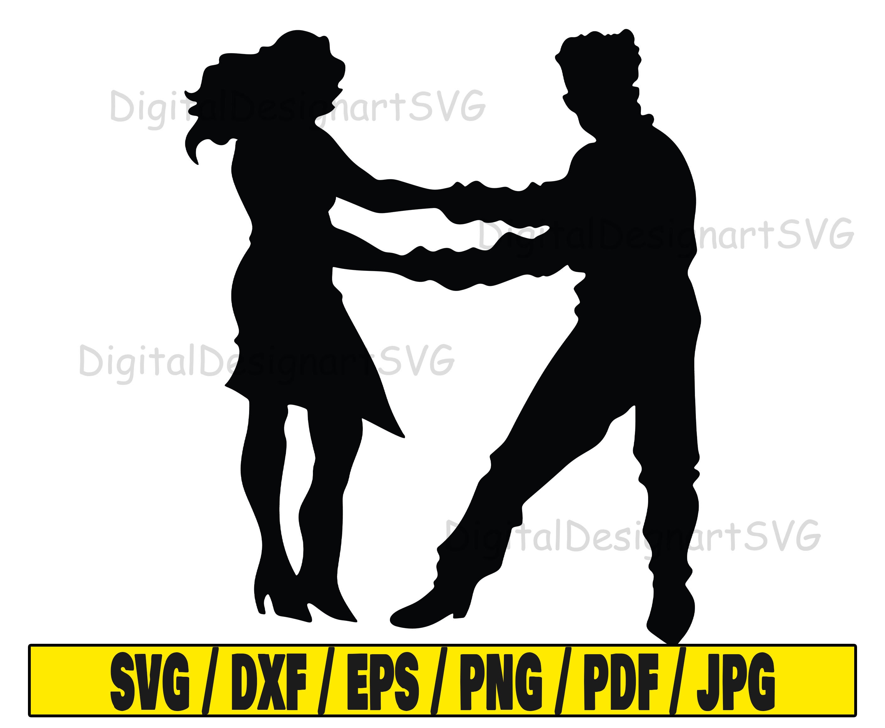 Dancing Couple Svg #2, Dancing Svg, People Svg, Dance Svg, People ...