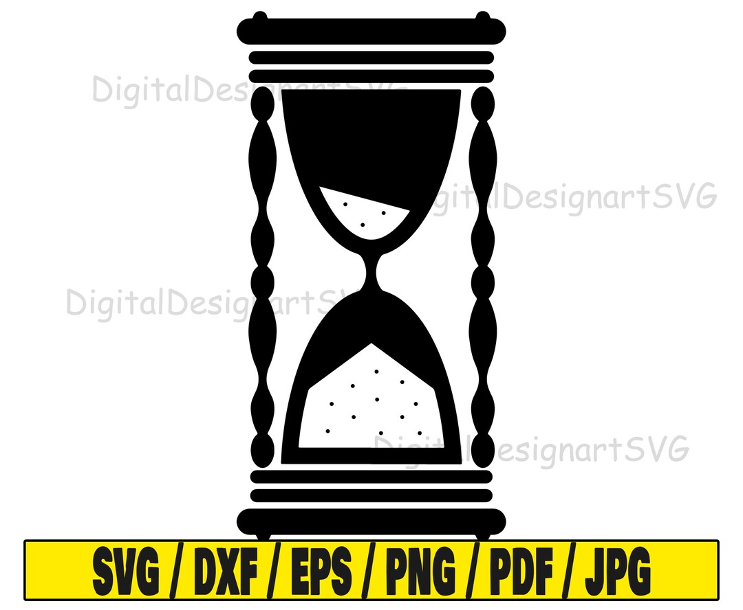 Hourglass Svg Watch Svg - Etsy