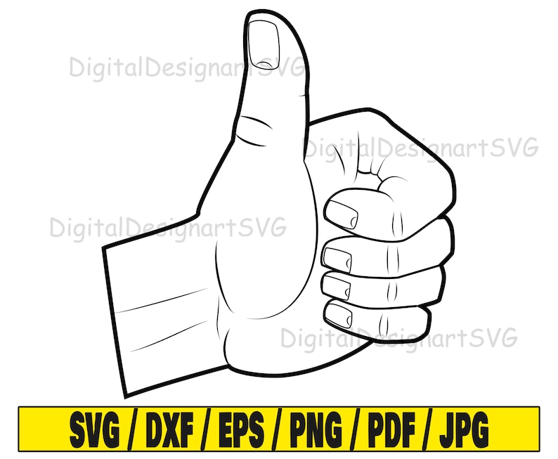 Thumb up Svg, Thumbs up Svg, Hand Gesture Svg, Hand Svg, Thumbs up ...