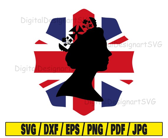 Queen Elizabeth Svg 2 Elizabeth Svg Cut File Queen - Etsy