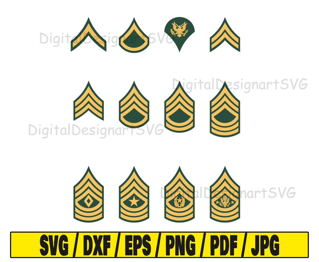 Us Army Enlisted Ranks Svg, Army Ranks Svg, Enlisted Ranks Svg, Us ... Us Army Enlisted Ranks Svg, Army Ranks Svg, Enlisted Ranks Svg, Us ...