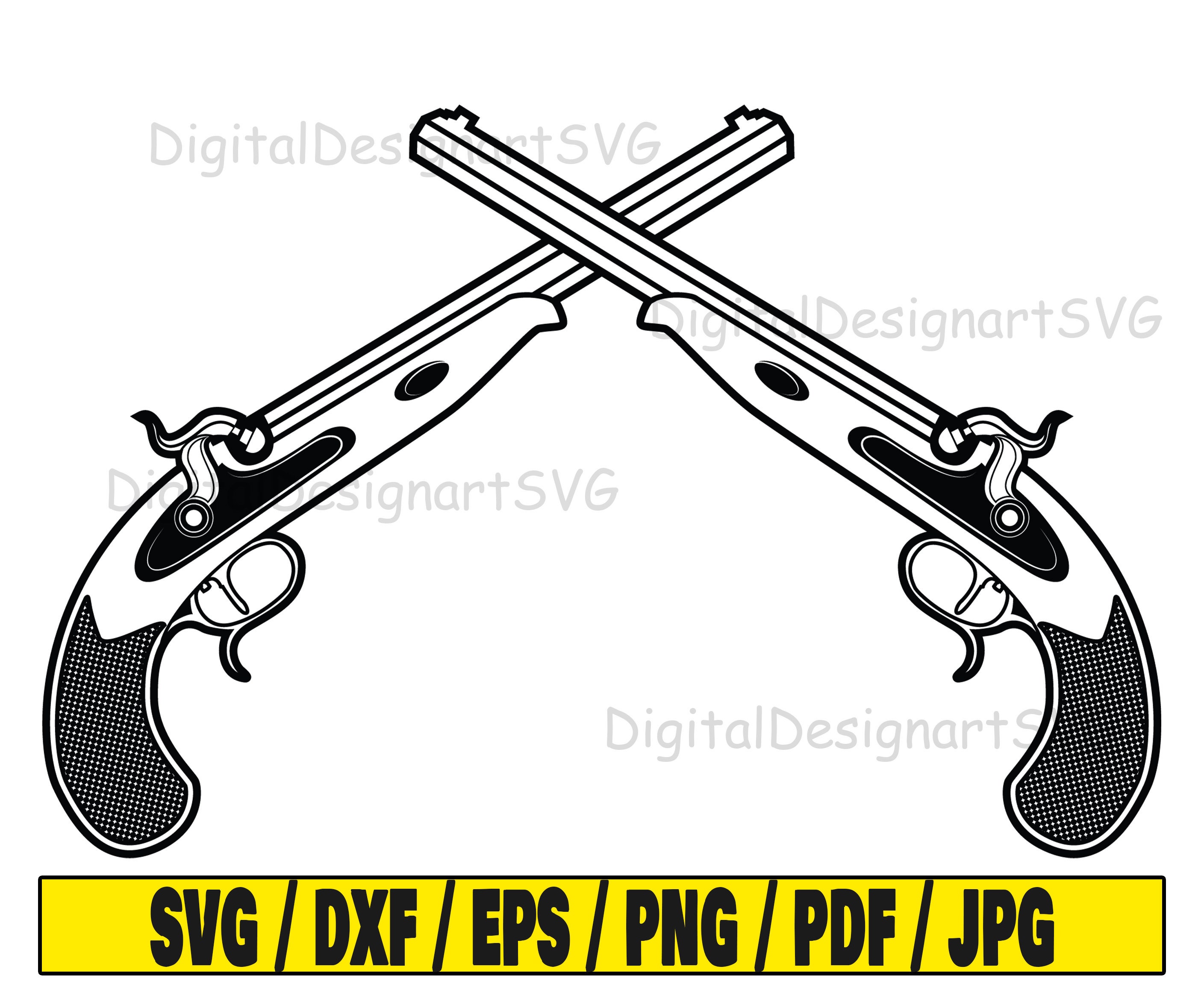 Pistolas antiguas svg, pistolas svg, pistola svg, pistola svg, arma svg ...