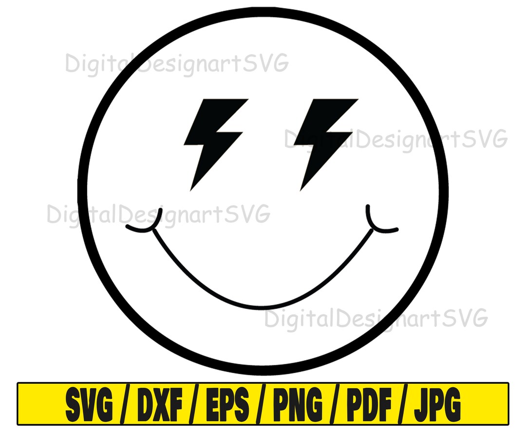 Retro Smiley svg, Smiley svg, Smiley svg, smiley outline svg, retro svg ...