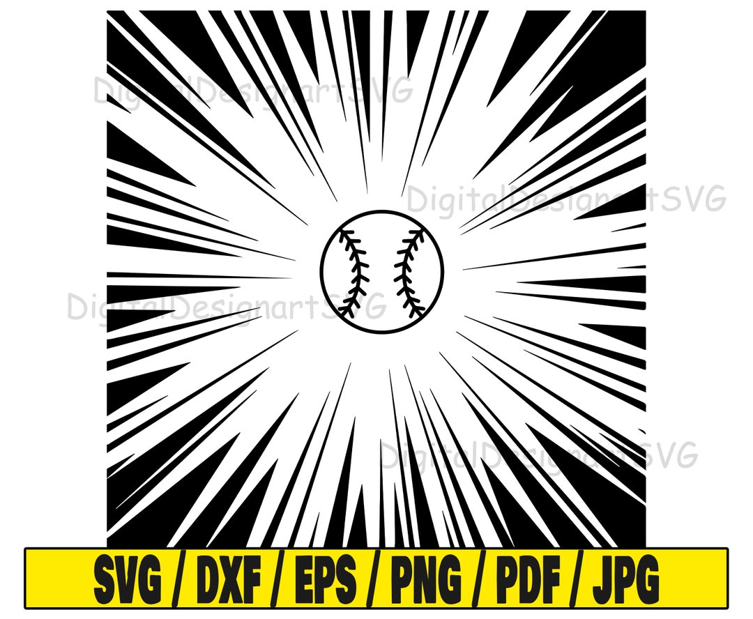 Baseball Svg Speeding Ball Svg Ball Svg - Etsy