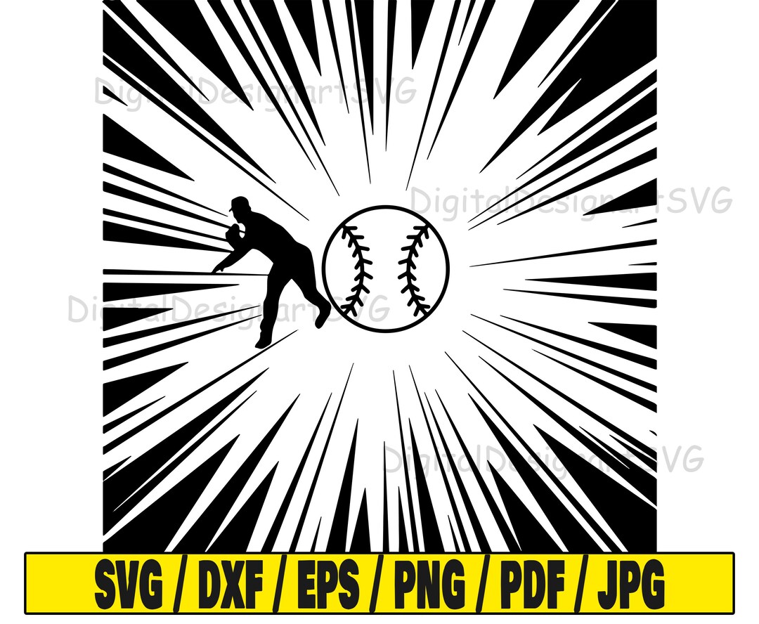 Baseball Svg Baseball Player American Baseball Svg - Etsy