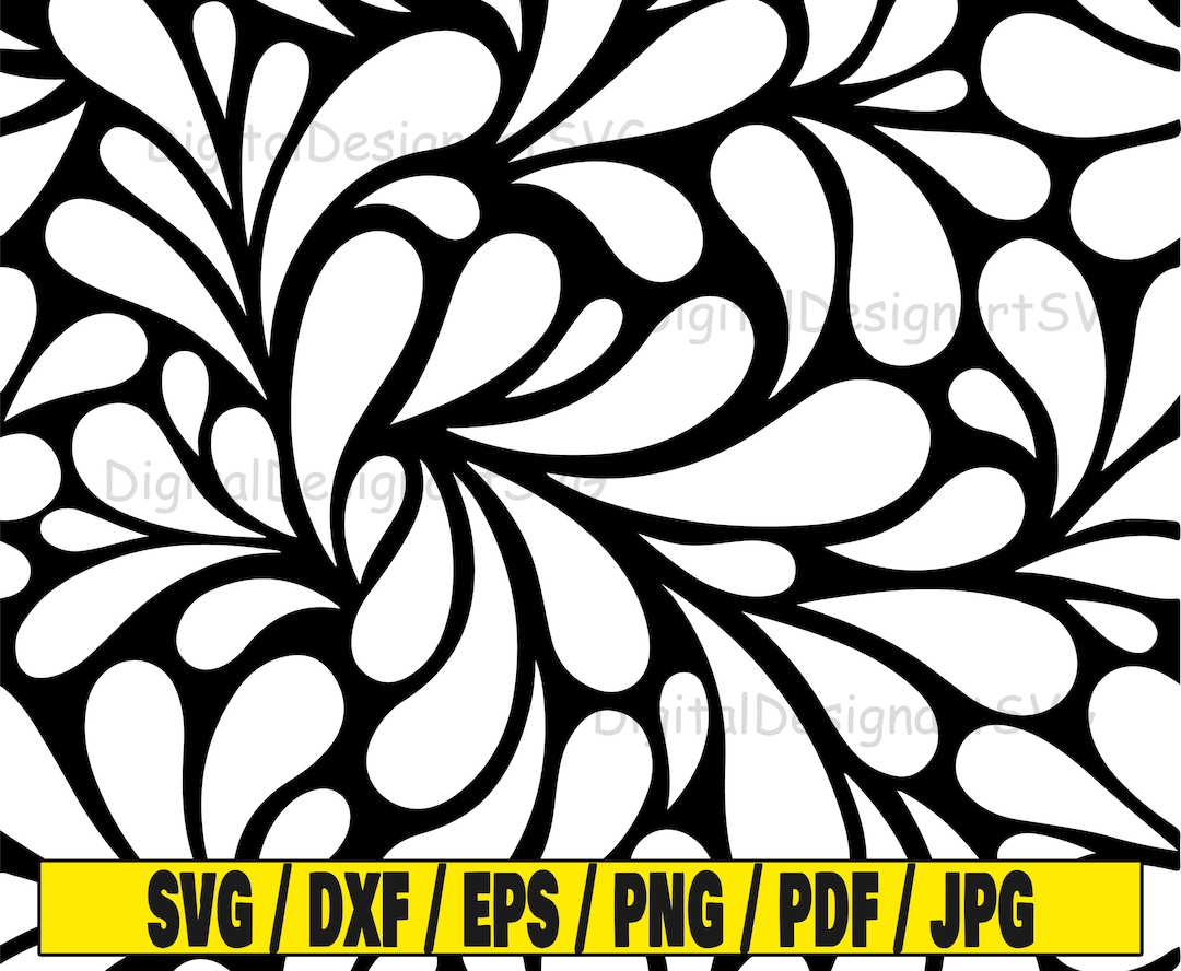 Seamless Pattern Svg, Seamless Svg Cut File, Pattern Clipart, Svg Cut ...