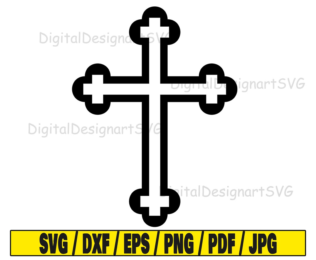 Cross Svg, Cross Outline Svg, Christianity Svg, Celtic Cross Svg - Etsy