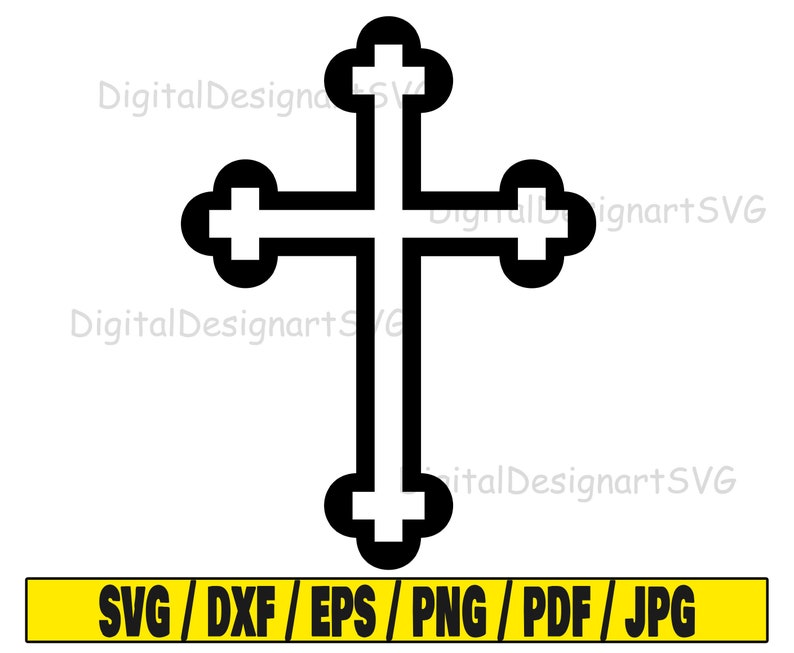 Cross Svg, Cross Outline Svg, Christianity Svg, Celtic Cross Svg - Etsy