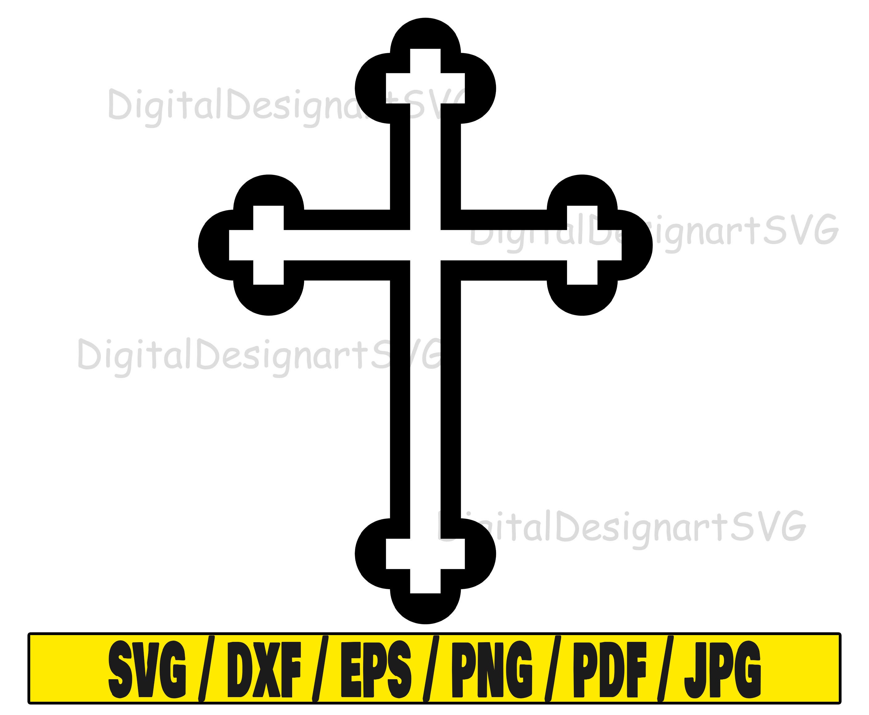 Cross Svg, Cross Outline Svg, Christianity Svg, Celtic Cross Svg - Etsy