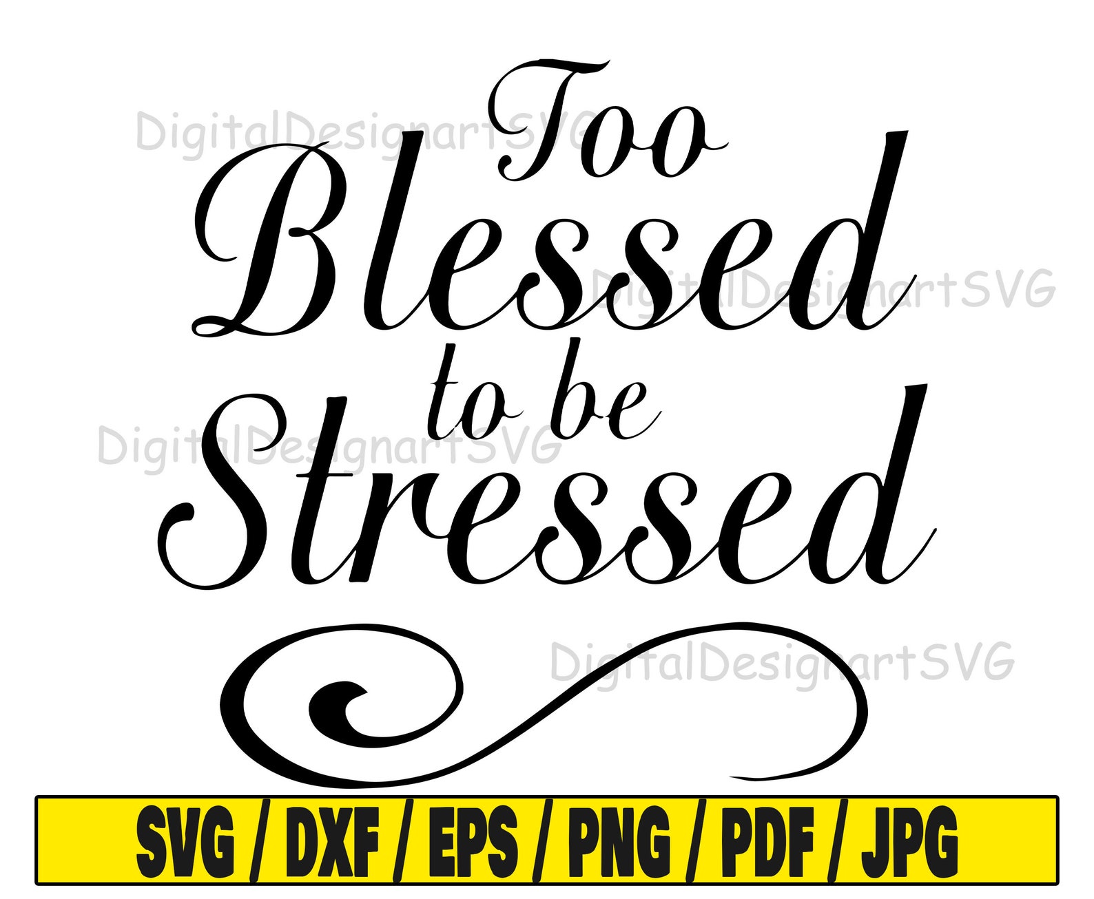 Bless Svg, Bless Svg Cut File, Typography Clipart, Svg Cut File for ...