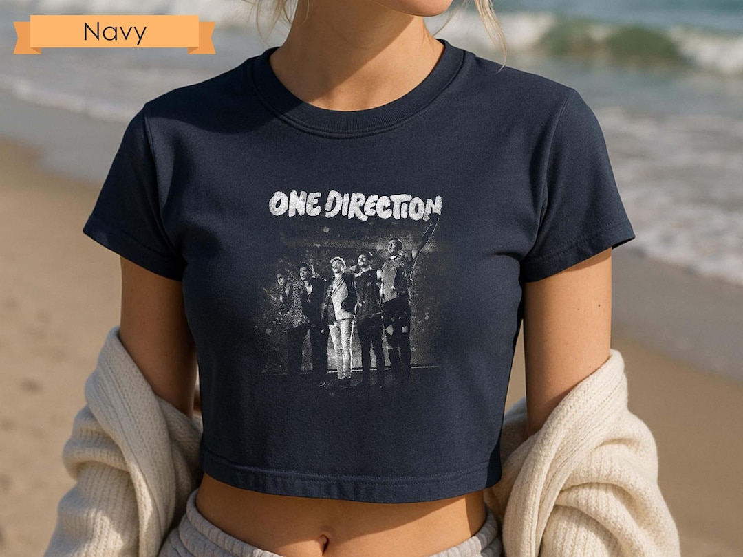 One Direction Baby Tee: 15 Years of 1D Cropped Shirt - Etsy
