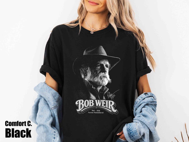 Bob Weir Comfort Colors Shirt, Deadhead Shirt, Vintage Style - Etsy Ireland