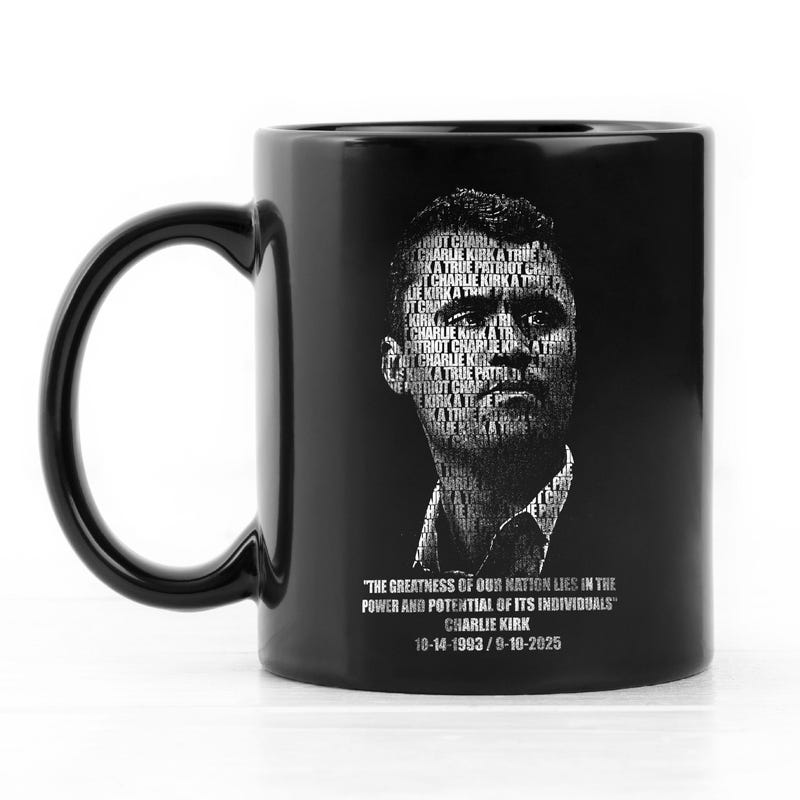 Charlie Kirk Coffee Mug - Etsy