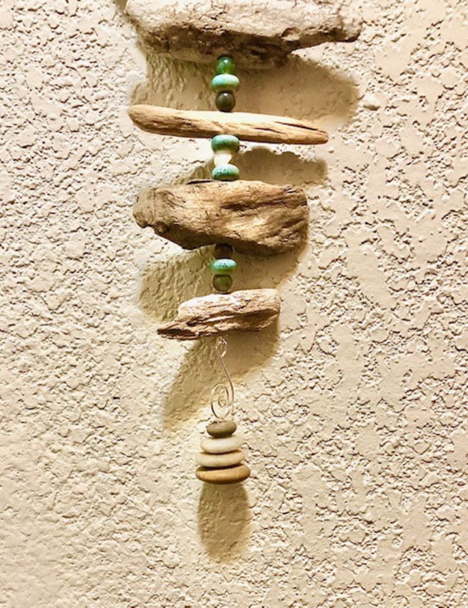 Driftwood Mobile Miniature Cairn - Etsy