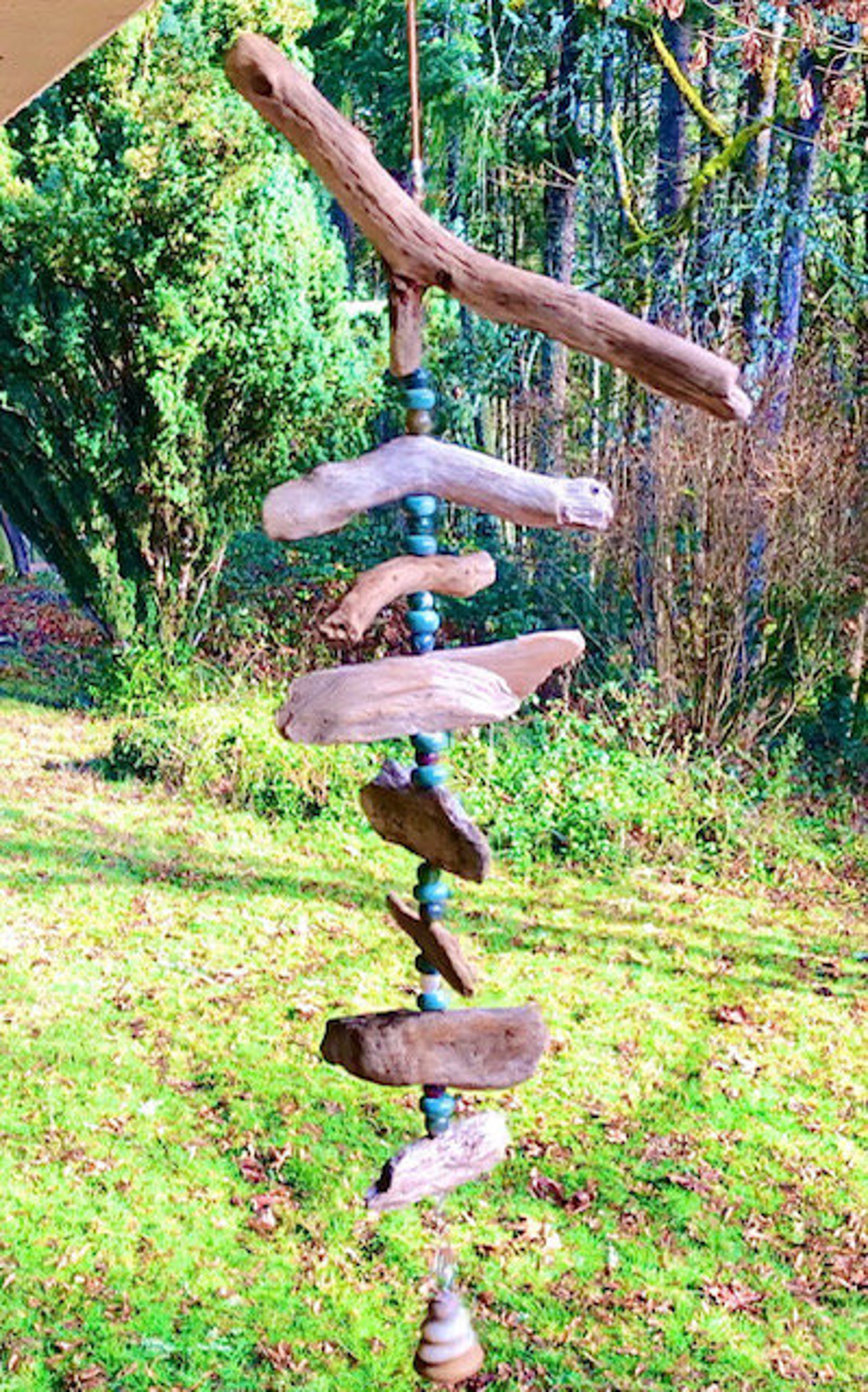 Driftwood Mobile Miniature Cairn - Etsy