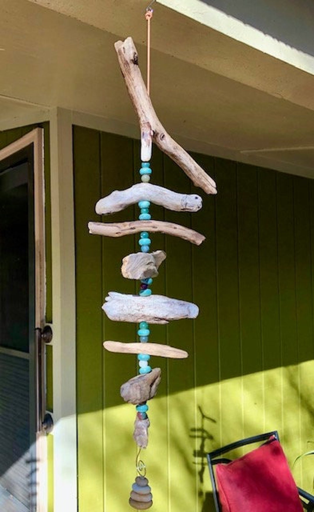 Driftwood Mobile Miniature Cairn - Etsy