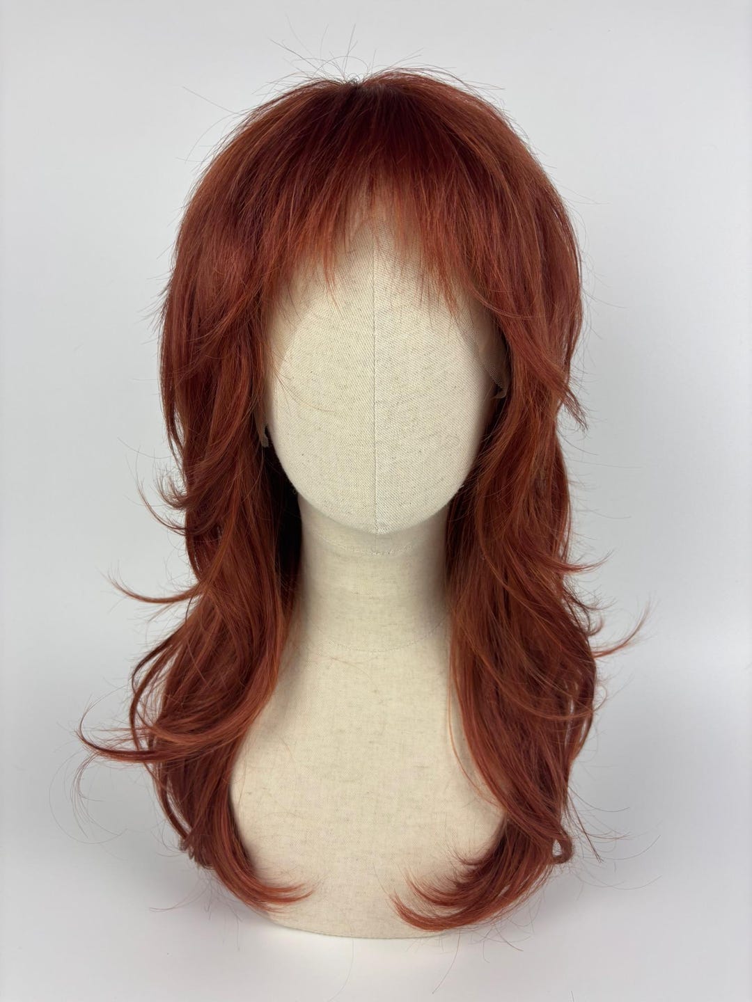 Lace Front Wig / Wig / THE RUSTY MAID / a Customized Mullet Hairstyle ...