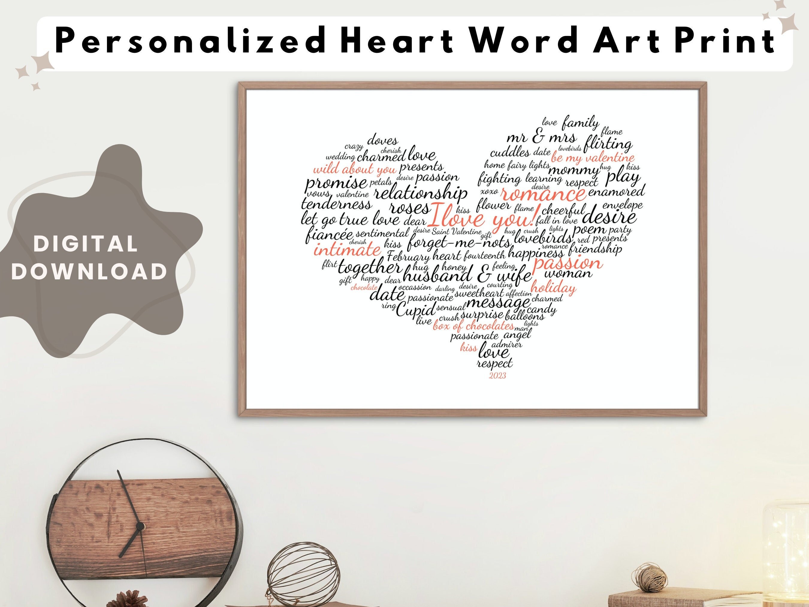 Memory Word Art