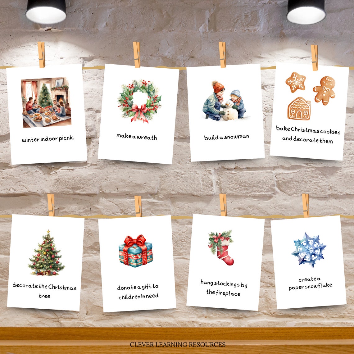 Printable Advent Activity Cards for Kids Things to Do This Christmas ...