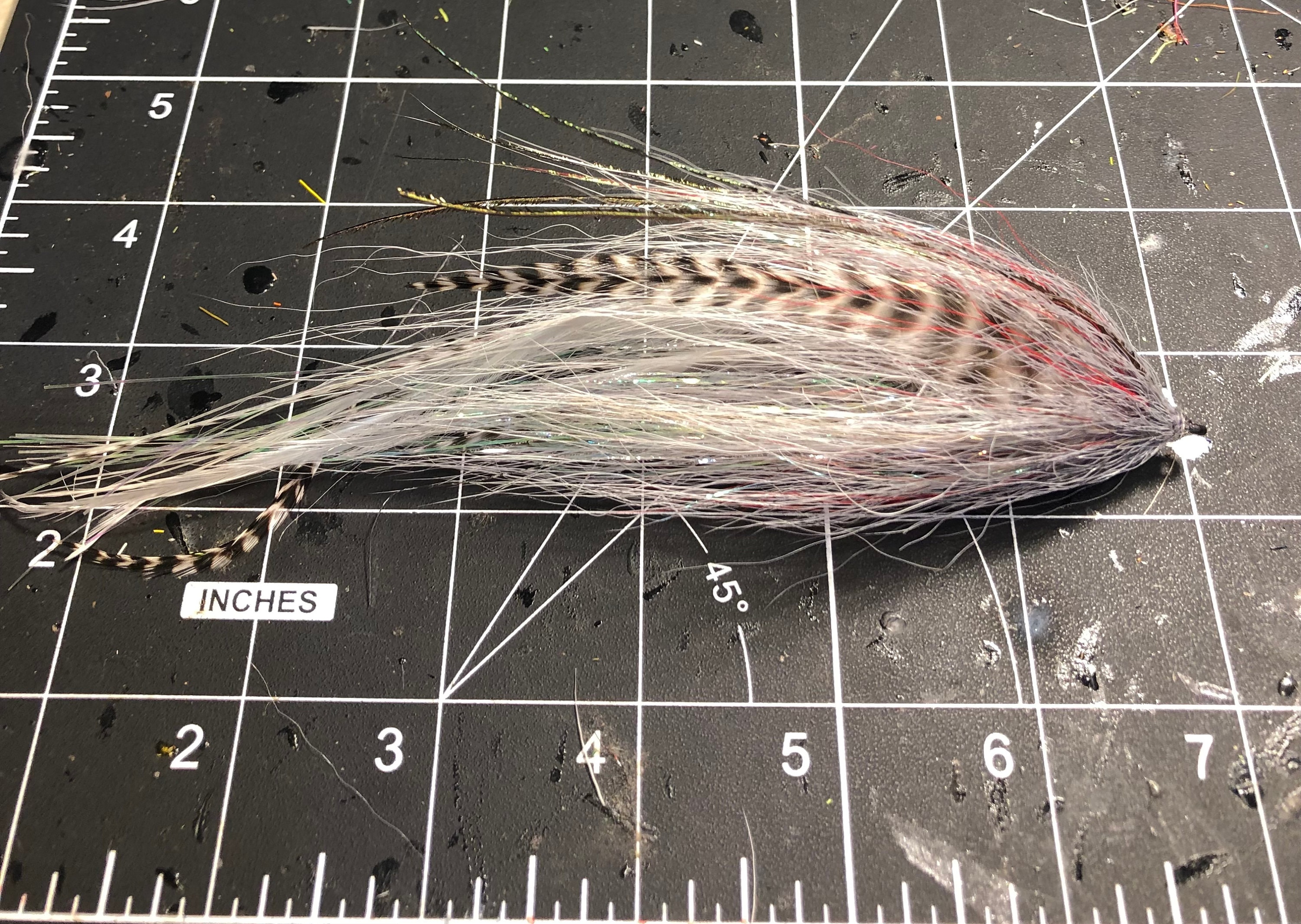 Fly Fishing Streamer Fly, Bulkhead Deceiver, Buck Tail Deceiver - Etsy