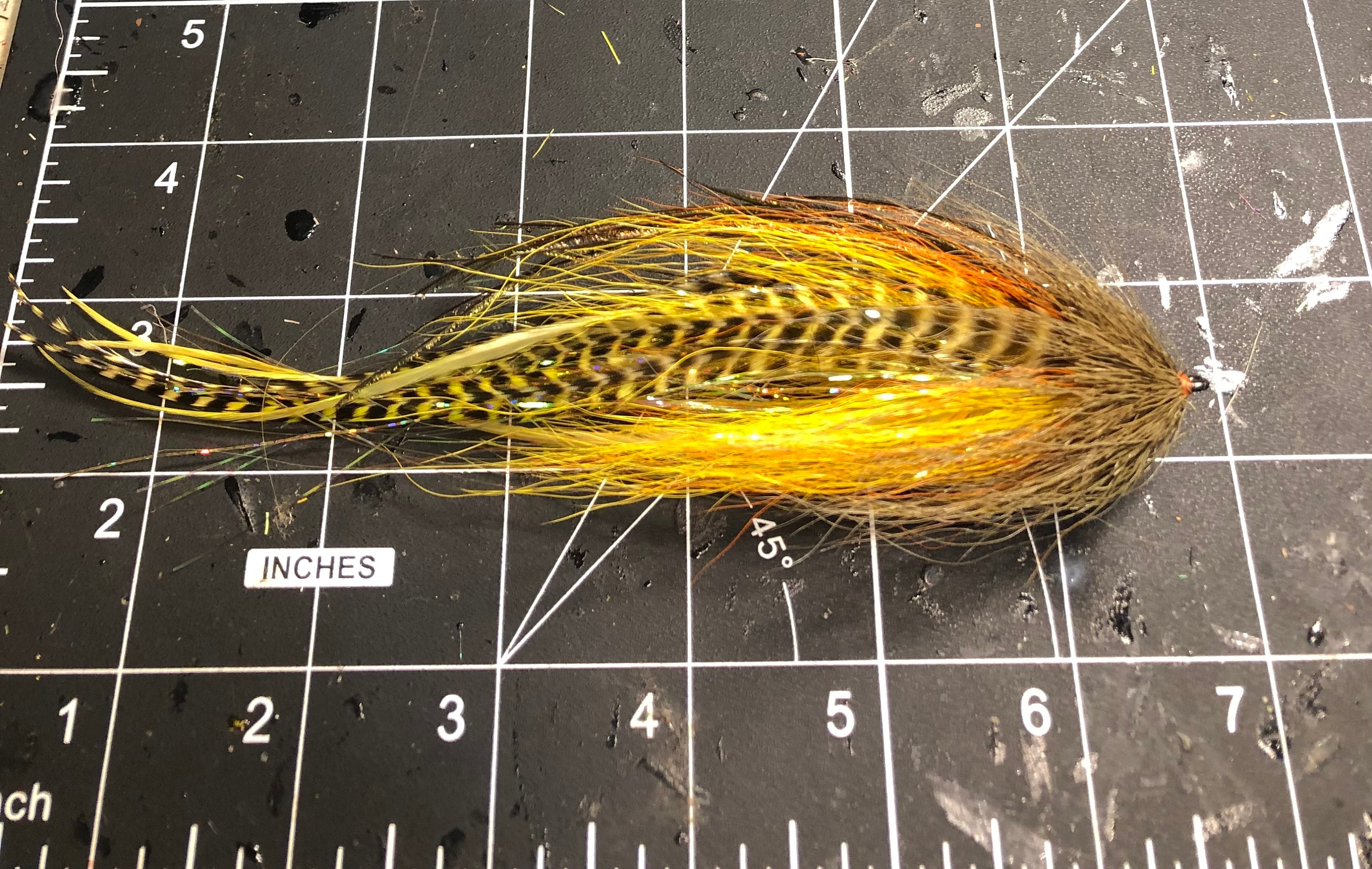 Fly Fishing Streamer Fly, Bulkhead Deceiver, Buck Tail Deceiver - Etsy