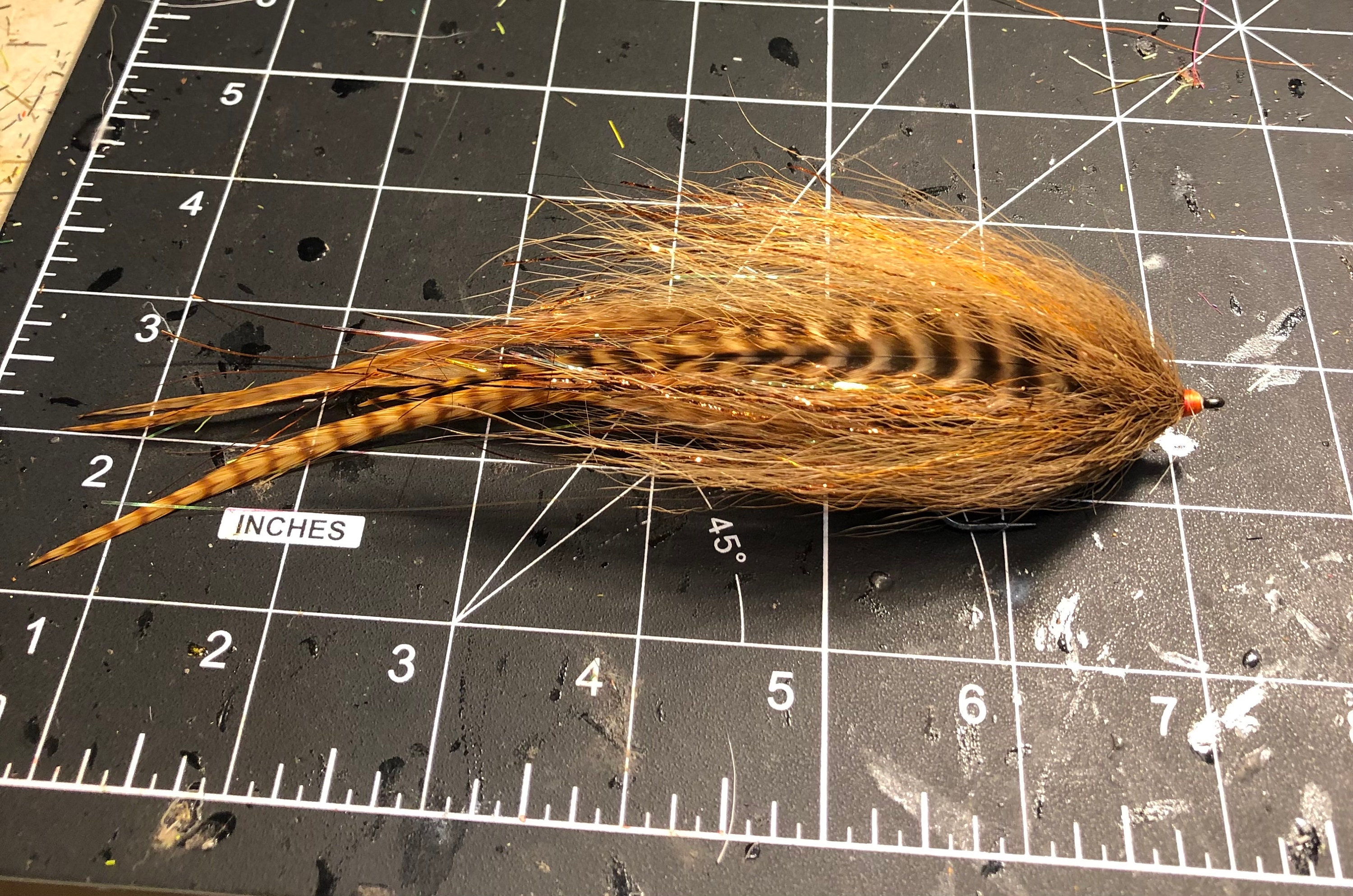 Fly Fishing Streamer Fly, Bulkhead Deceiver, Buck Tail Deceiver - Etsy