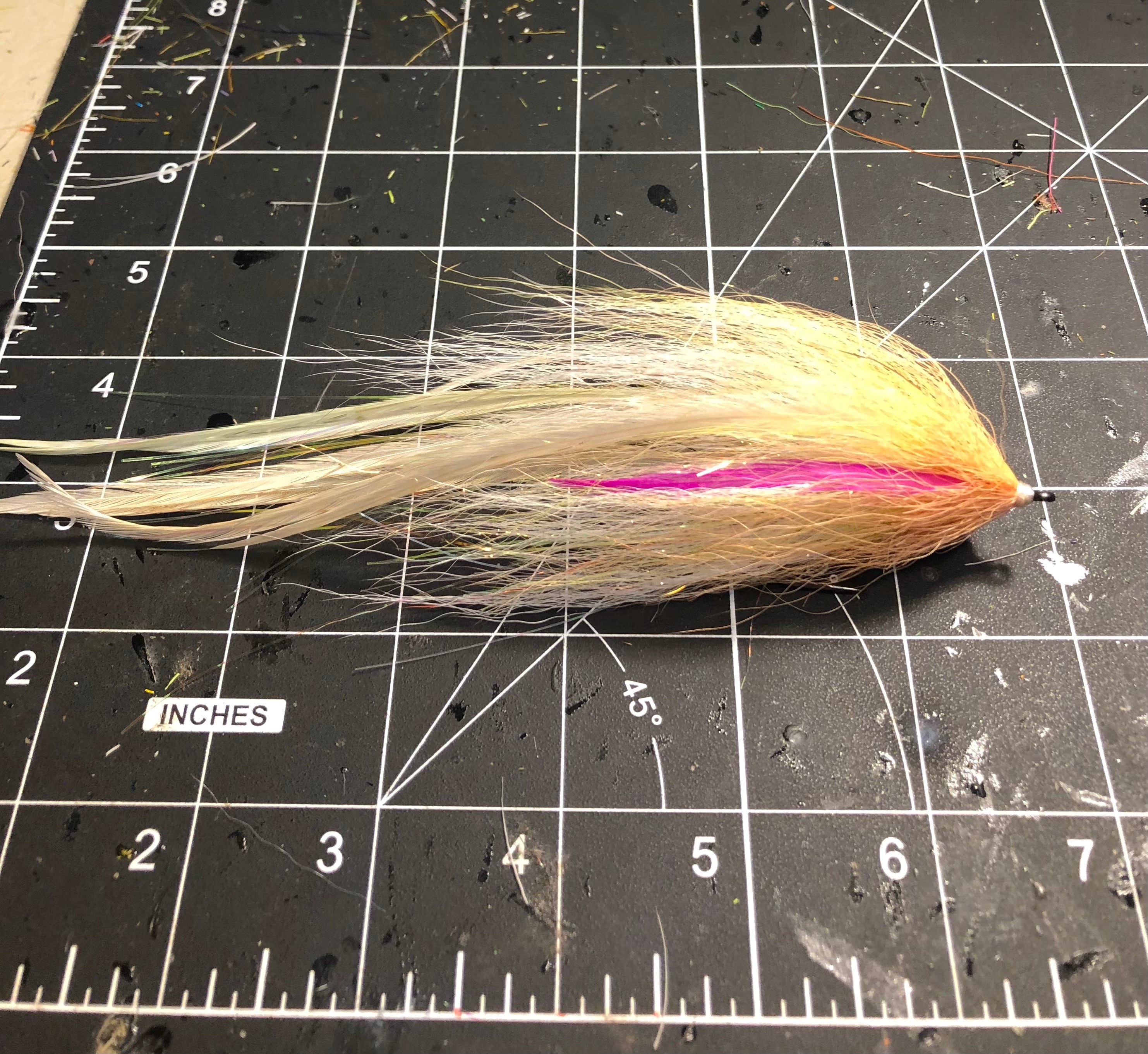 Fly Fishing Streamer Fly, Bulkhead Deceiver, Buck Tail Deceiver - Etsy
