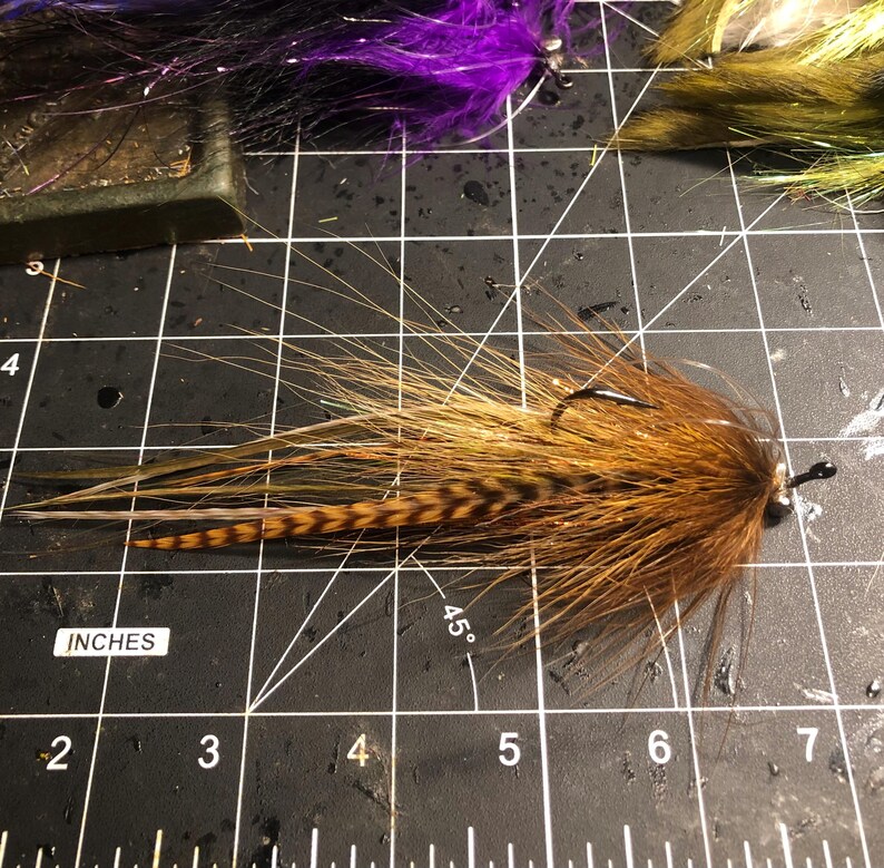 Streamer Fly/ Bucktail Jig Fly - Etsy