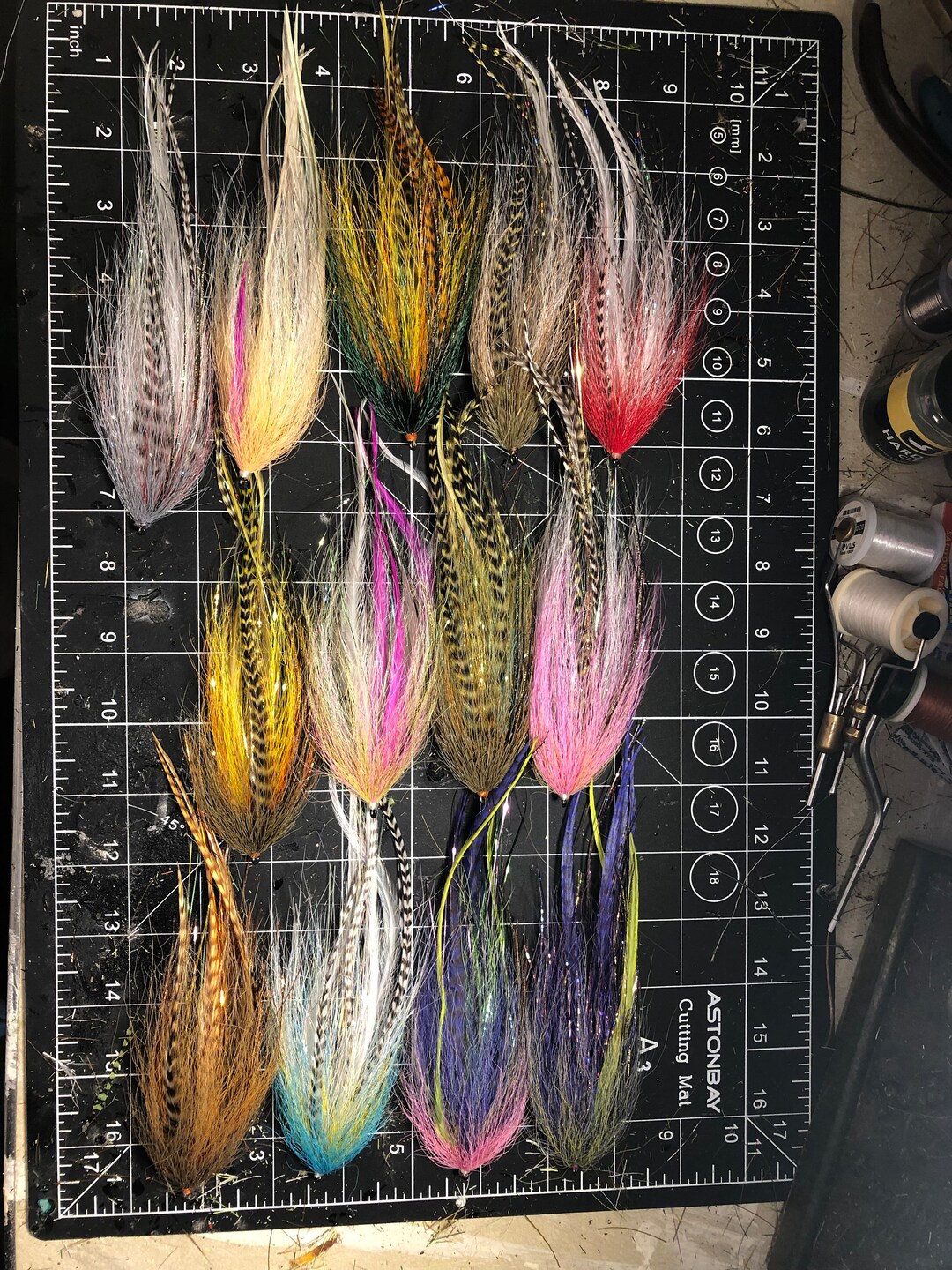 Fly Fishing Streamer Fly, Bulkhead Deceiver, Buck Tail Deceiver - Etsy