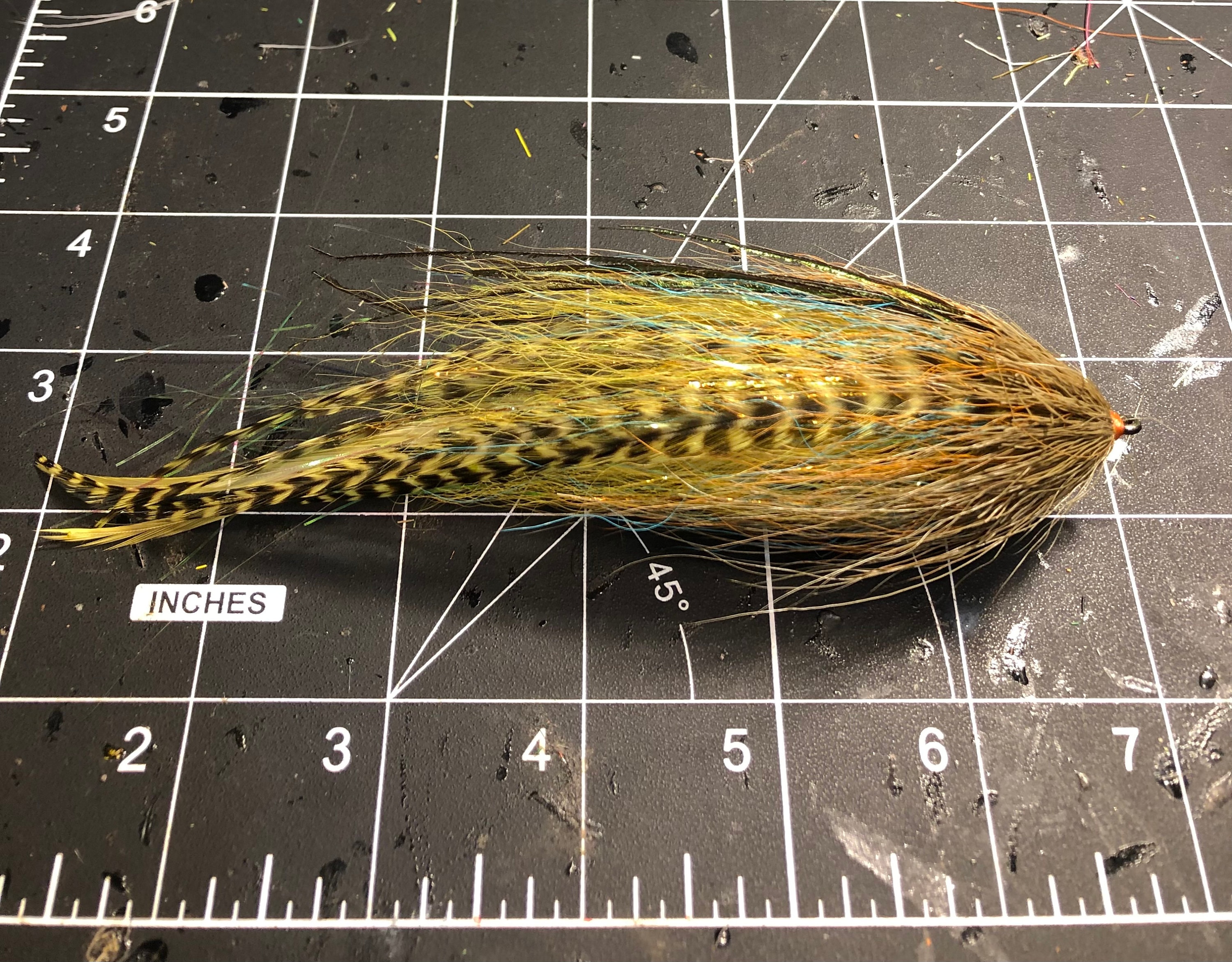 Fly Fishing Streamer Fly, Bulkhead Deceiver, Buck Tail Deceiver - Etsy