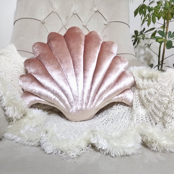 Salmon Velvet Pillow - Etsy