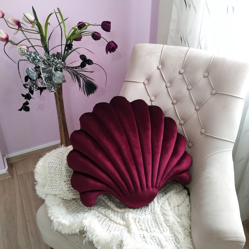 Sea Shell Pillow - Etsy